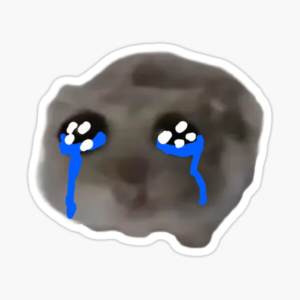 "Sad Hamster Meme" Sticker for Sale by funkyst | Redbubble
