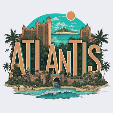 "Atlantis Bahamas: A Sun-Kissed Resort " Sticker for Sale by ...