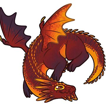 "Day of Dragons Lil Nugget Flame Stalker" Sticker for Sale by ShadowRaptor498 | Redbubble