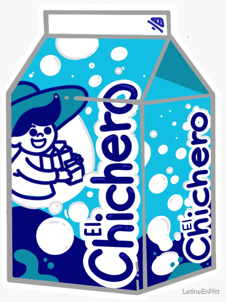 "Chicha el Chichero Venezolana" Sticker for Sale by LatinaEnPitt ...