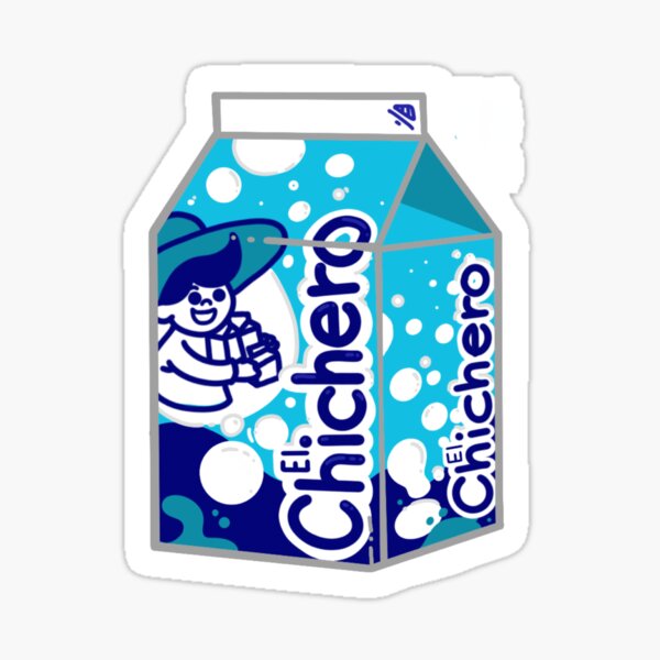 "Chicha el Chichero Venezolana" Sticker for Sale by LatinaEnPitt ...