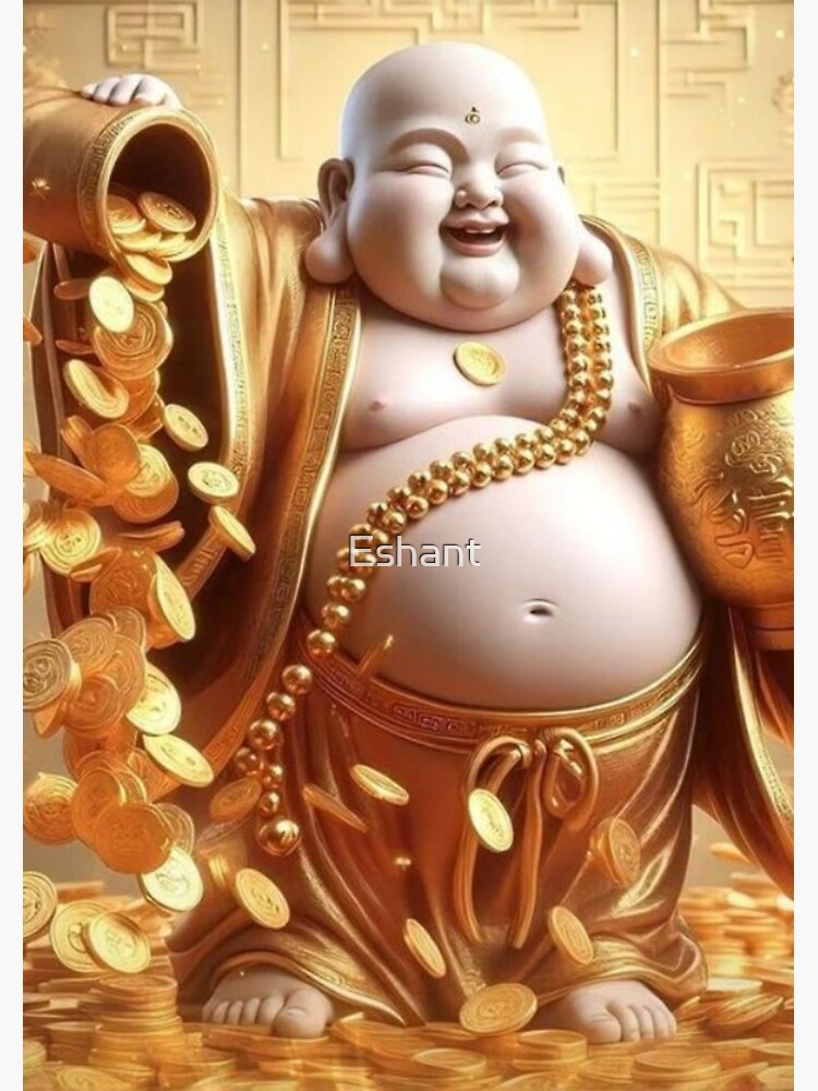 "Lord of Wealth Lord Kuber , Laughing Buddha " Poster for Sale by ...