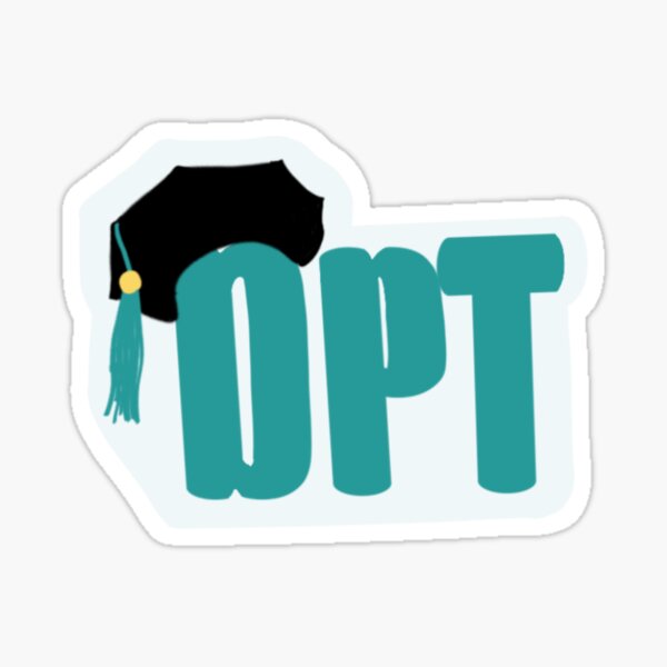"DPT physical therapy grad cap" Sticker for Sale by beachyy-dpt | Redbubble
