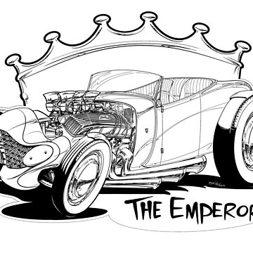 "The Emperor " Sticker for Sale by brettbarris | Redbubble