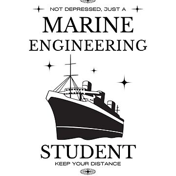 "Marine Engineering - White Version - Engineers" Poster for Sale by ...