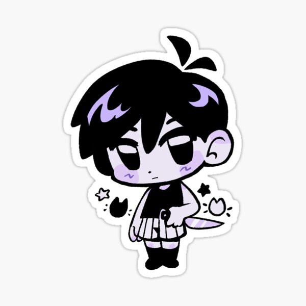 "Omori" Sticker by yanana-ua | Redbubble