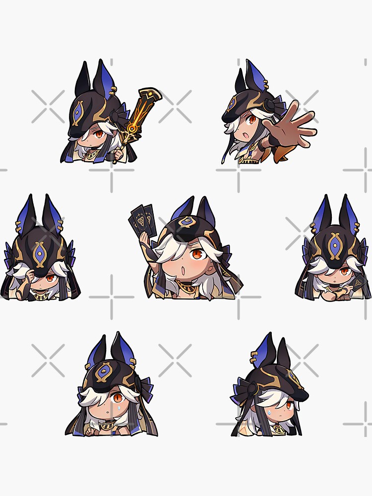"Cyno Pack | Genshin Impact" Sticker for Sale by Verthalies | Redbubble