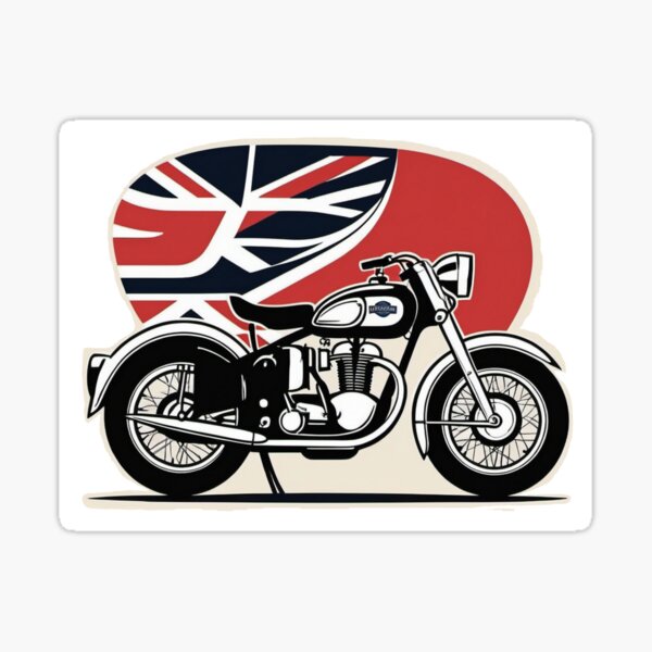 "Motorcycle logo" Sticker for Sale by tatty58 | Redbubble