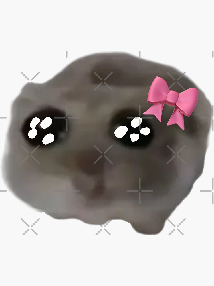 "Sad Hamster Meme" Sticker for Sale by funkyst | Redbubble