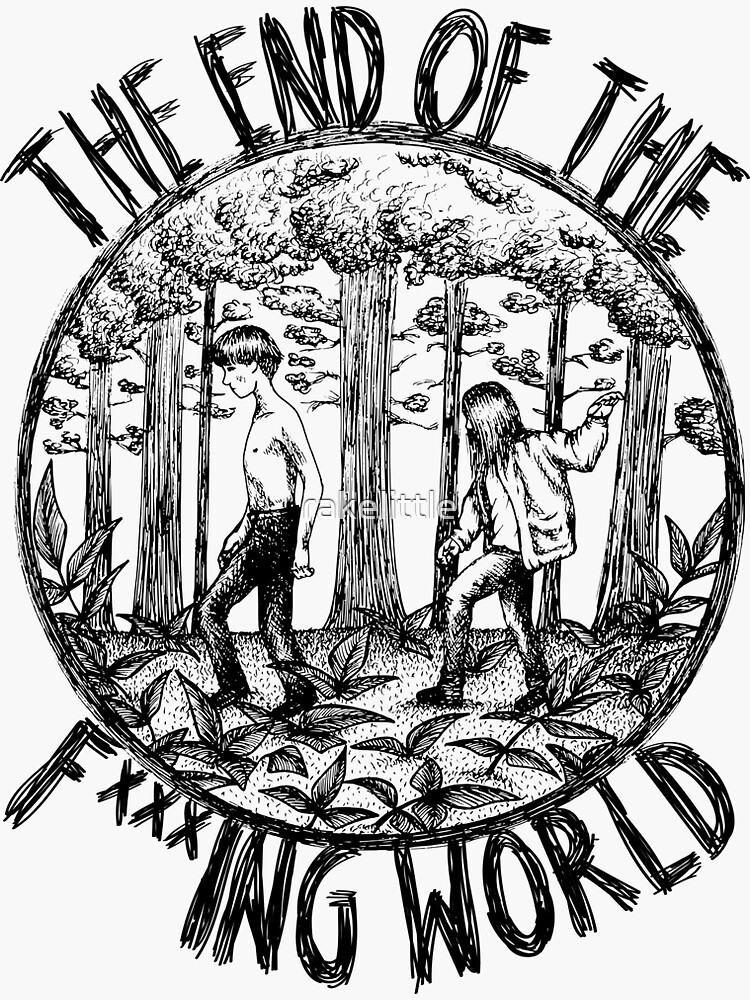 "TEOTFW" Sticker by rakelittle | Redbubble