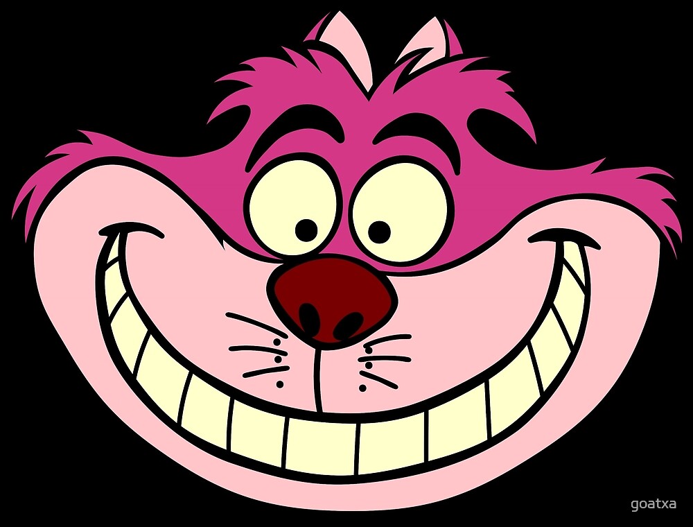 "Cat of Chesire" by goatxa | Redbubble