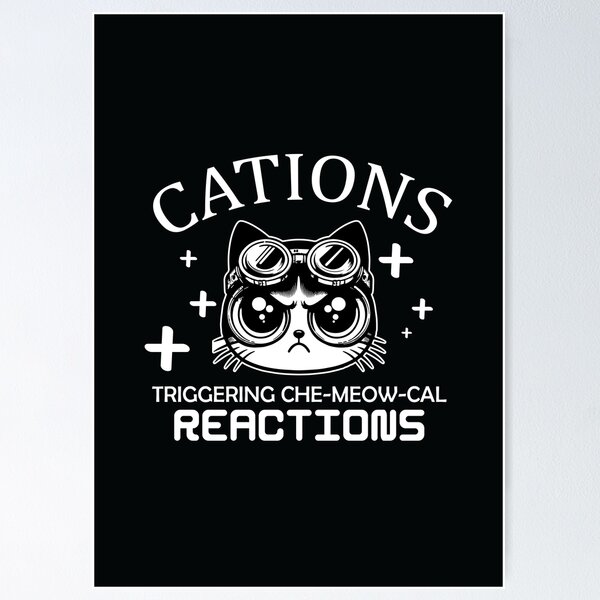 "Science Humor | Cations | Funny Biochemistry | chemical reactions ...