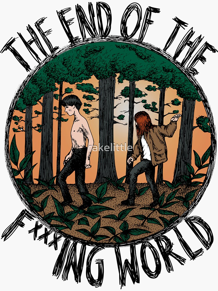 "TEOTFW (color)" Sticker for Sale by rakelittle | Redbubble