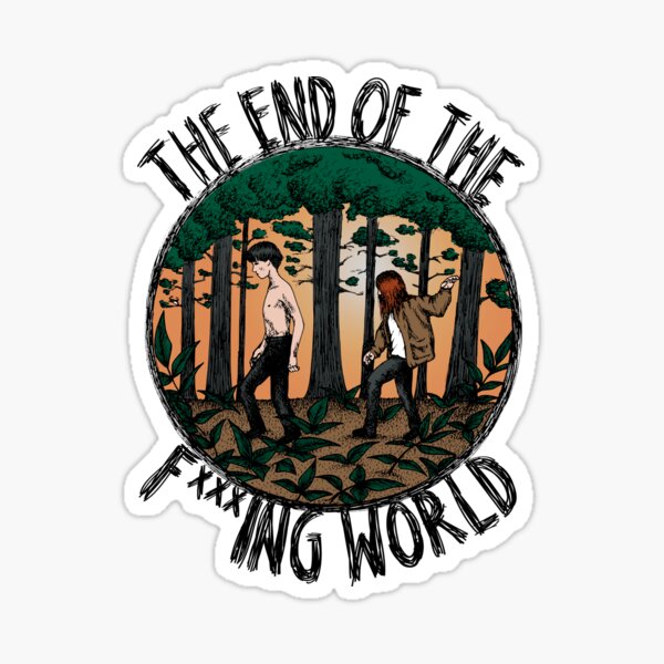 "TEOTFW (color)" Sticker for Sale by rakelittle | Redbubble