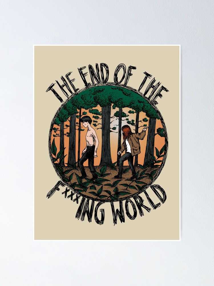 "TEOTFW (color)" Poster by rakelittle | Redbubble