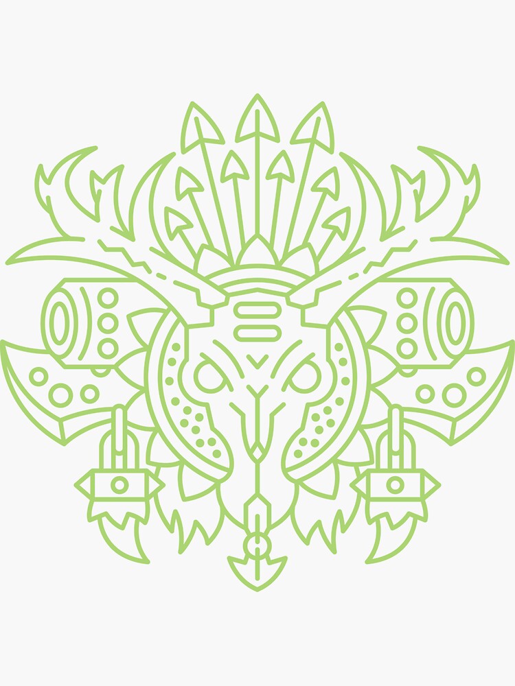 "Hunter – Class Crest (color)" Sticker for Sale by dcmjs | Redbubble