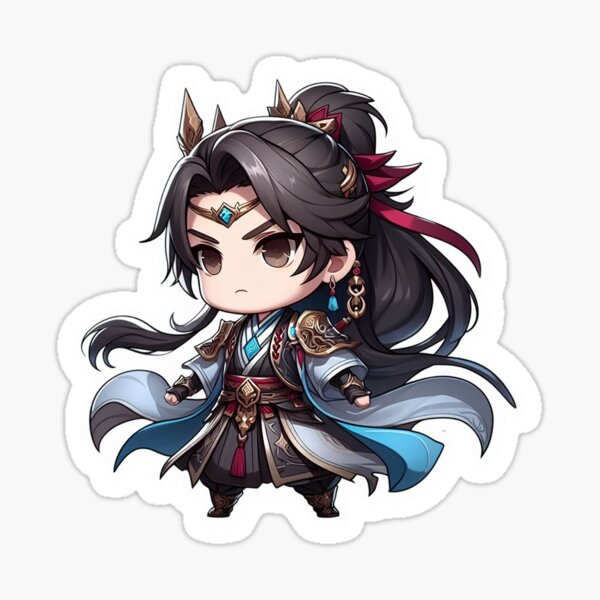 "Honor of Kings Chibi Style Fanart" Sticker by KyoHoK | Redbubble