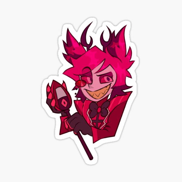 "Alastor sticker" Sticker for Sale by Adriana Hernandez | Redbubble