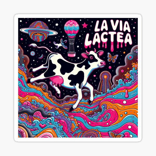 "The Milky Way" Sticker by Ana C Falla | Redbubble