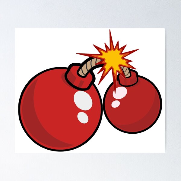 "Cherry Bomb" Poster for Sale by Cynorio | Redbubble