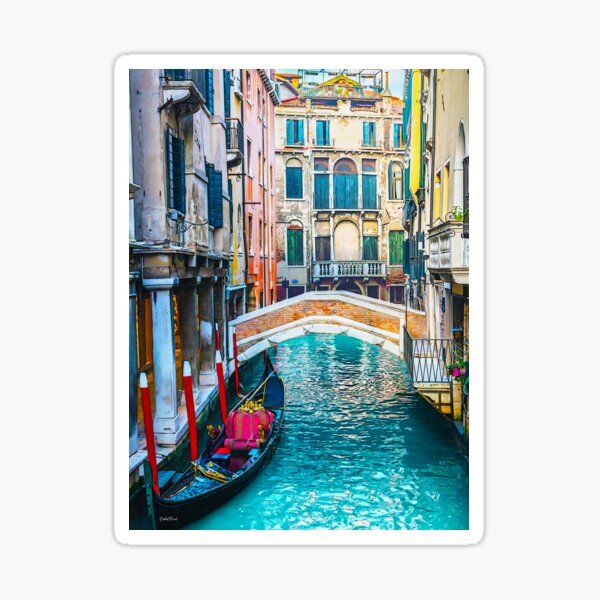 "Venice" Sticker by NorbertRicaud | Redbubble