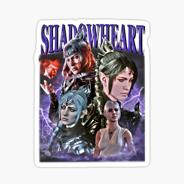 "Shadowheart" Sticker for Sale by Julianneosacco | Redbubble