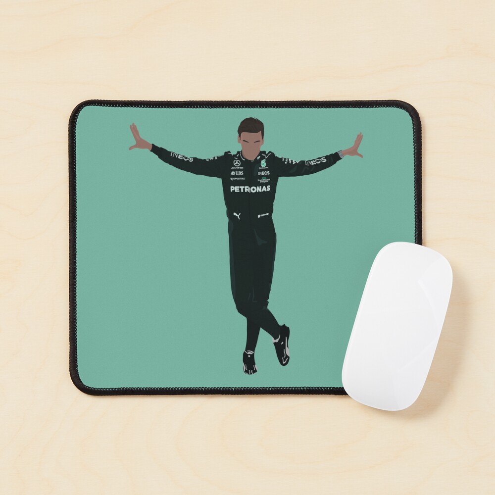 "George Russell" Sticker for Sale by makistickers | Redbubble