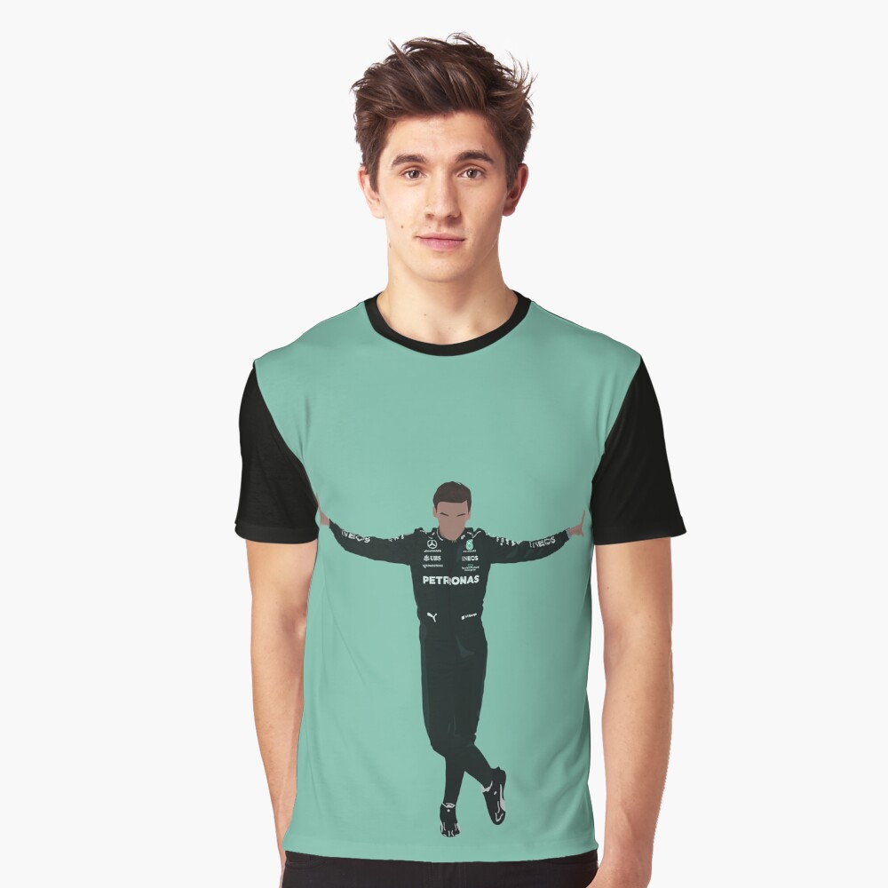 "George Russell" Sticker for Sale by makistickers | Redbubble