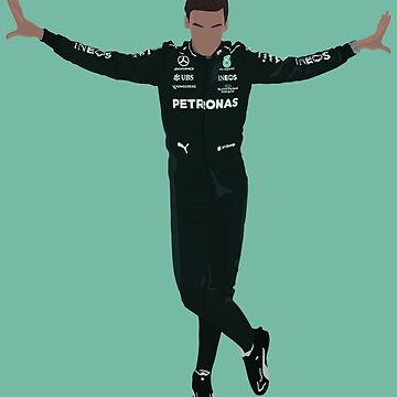 "George Russell" Sticker for Sale by makistickers | Redbubble