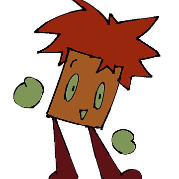 "Kinitopet: sam the sea anemone " Sticker for Sale by Gafyndii | Redbubble