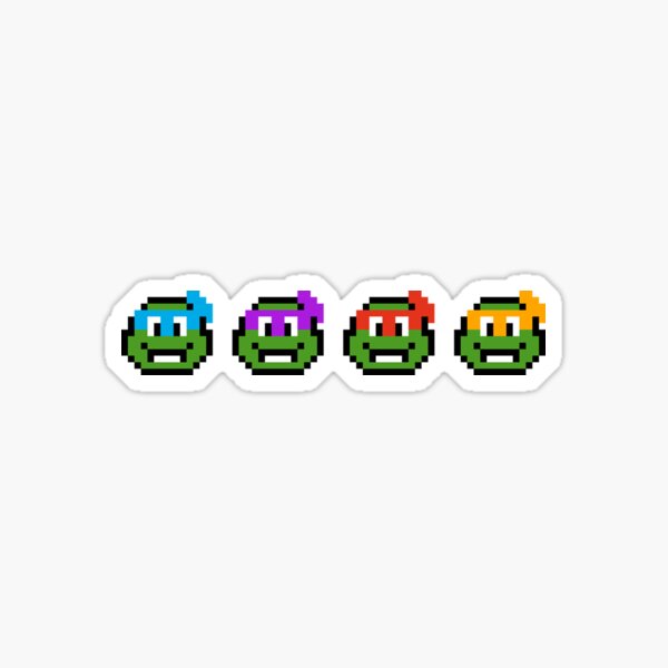 "Teenage Mutant Ninja Turtles" Sticker for Sale by akvs | Redbubble