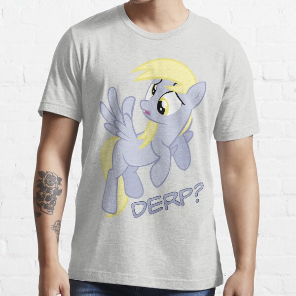 "Derp? with text" T-shirt for Sale by Stinkehund | Redbubble | little t ...