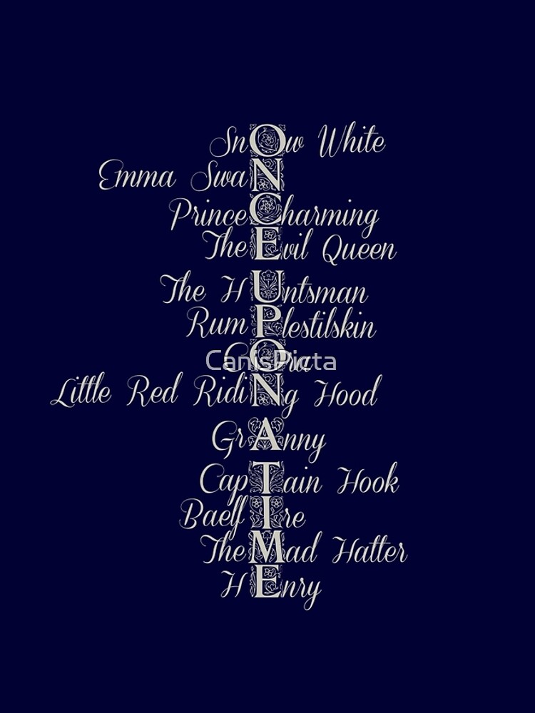 "Once Upon a Time (OUAT) - Favorite Names - Swan, Snow, Prince Charming ...