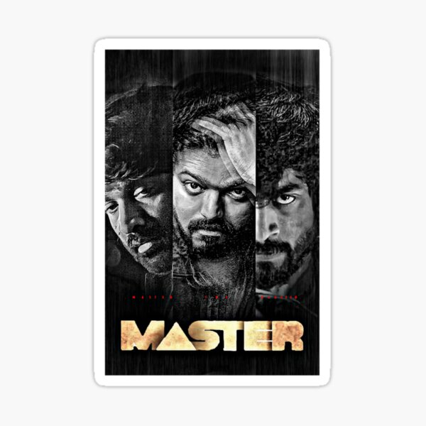 "MASTER THALAPATHY VIJAY" Sticker for Sale by Makoa-Heyward | Redbubble