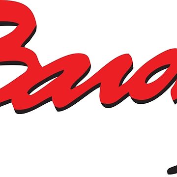 "Beech Baron 58 logo" Sticker by MidniteTraffic | Redbubble