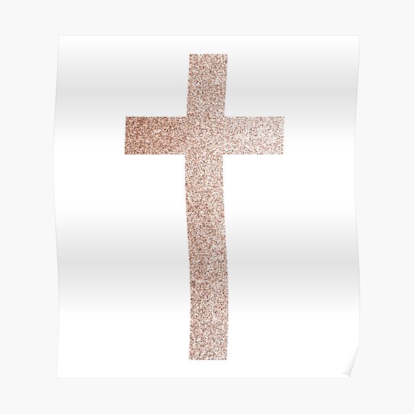"Christian Cross" Poster by walk-by-faith | Redbubble