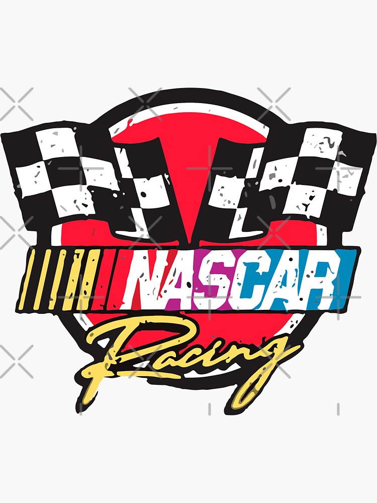 "Nascar" Sticker for Sale by Amorartz | Redbubble