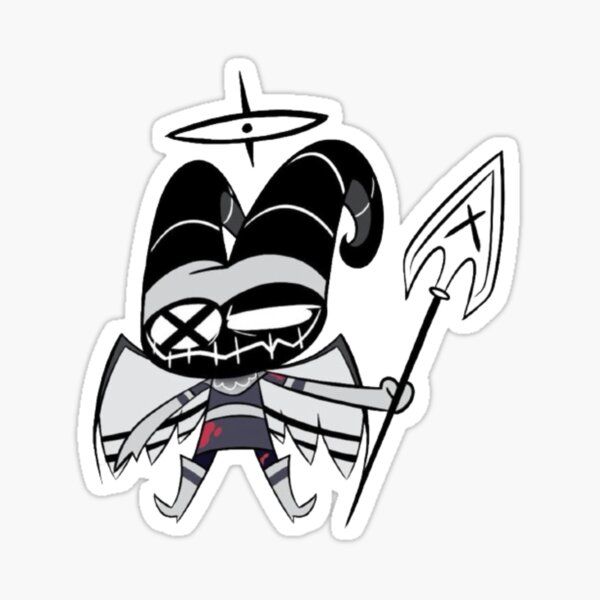 "Squished Lute meme - Hazbin Hotel" Sticker for Sale by Artist-Hallie-c ...