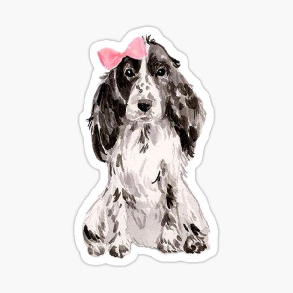 "cute doggie" Sticker by pandiss | Redbubble