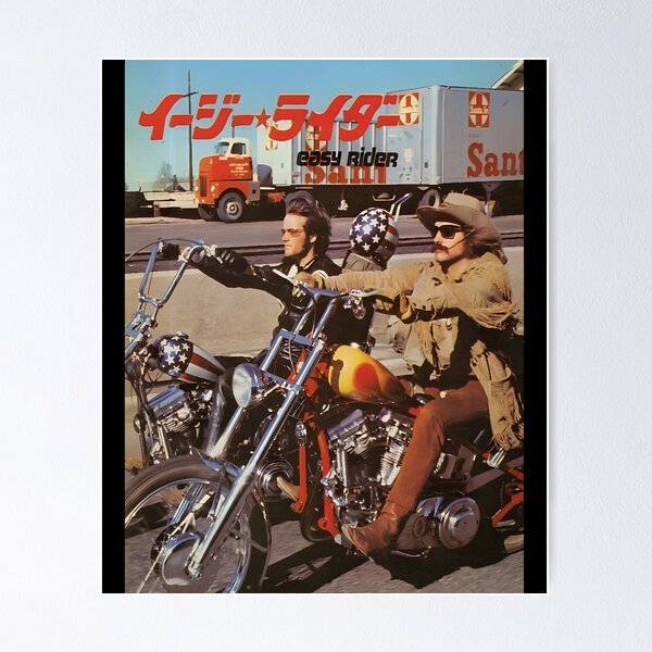 "Easy Rider" Poster for Sale by JaceyNorton | Redbubble