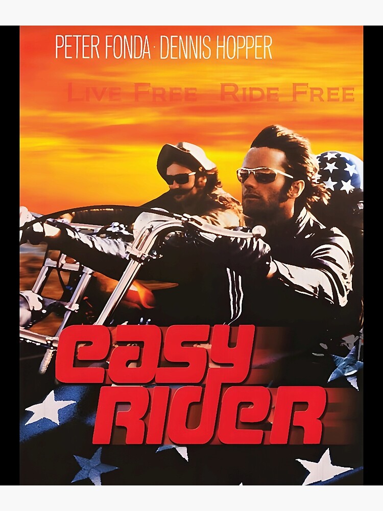 "Easy Rider" Poster for Sale by JaceyNorton | Redbubble