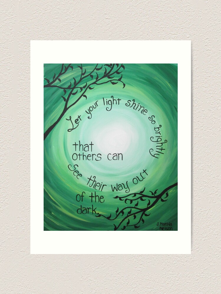 Art & Collectibles Prints Digital Prints Dont Bury Your LIGHT love ...