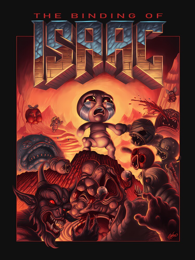 "The Binding Of Isaac 90s " Essential T-Shirt for Sale by CurtisPetty ...