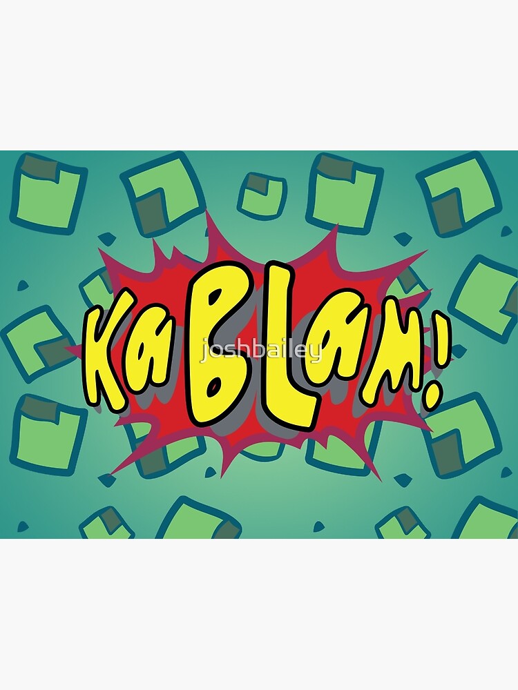 "KaBlam! V1" Poster for Sale by joshbailey | Redbubble