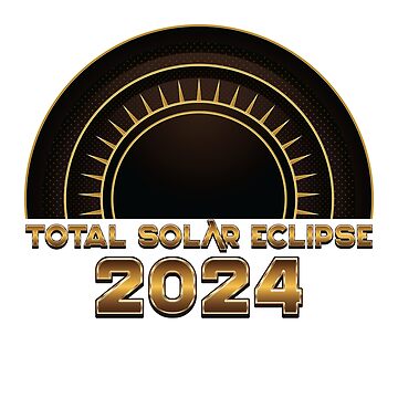 "2024 Total Solar Eclipse - Phenomenon" Sticker for Sale by Whimsical Thinker | Redbubble