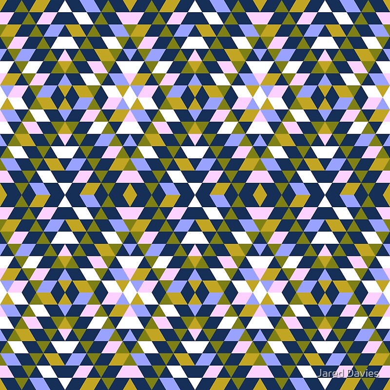 "Native Diamond Triangle Pattern" by Jared Davies | Redbubble