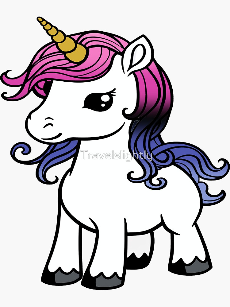"Cute Omnisexual Pride Flag Unicorn, Subtle Kawaii Omnisexual Unicorn ...