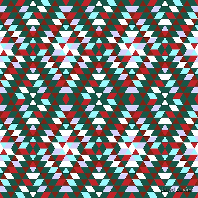 "Native Diamond Triangle Pattern" by Jared Davies | Redbubble