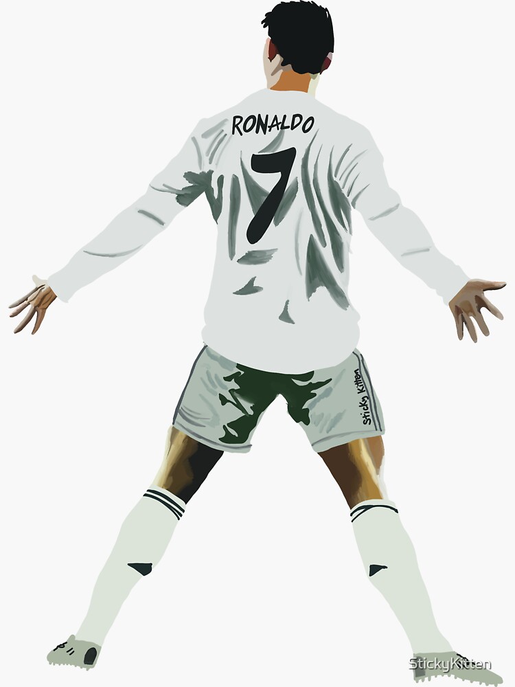 "Ronaldo Suii" Sticker for Sale by StickyKitten | Redbubble