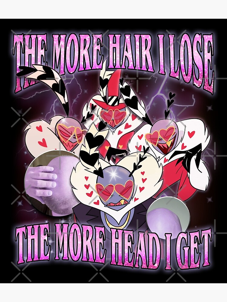 "Valentino Hazbin Hotel - Bald" Poster for Sale by Alpinkpaca | Redbubble
